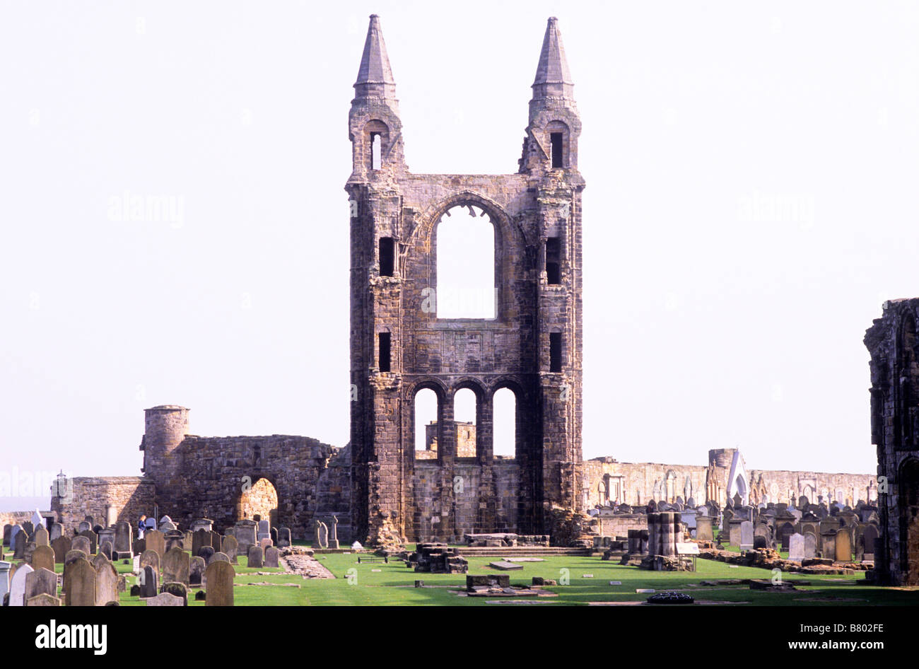 St Andrews Cathedral Fife Scotland medieval ruins Scottish architecture ...