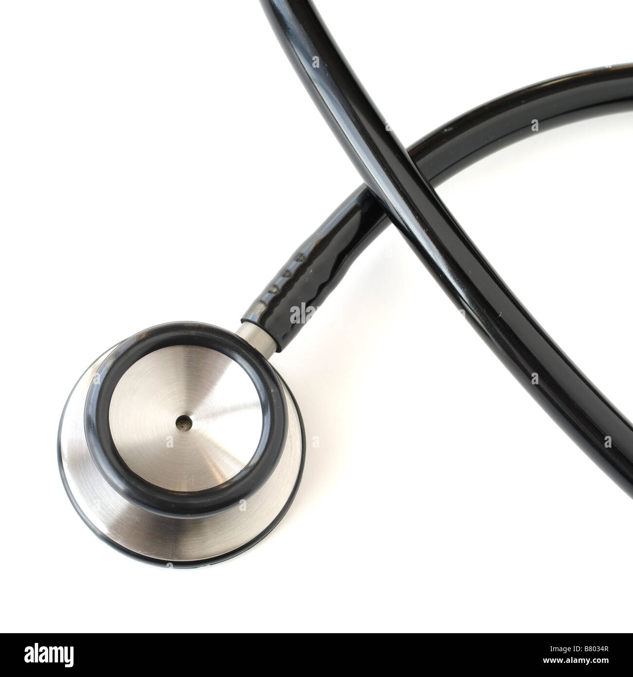 Stethoscope isolated on white Stock Photo - Alamy