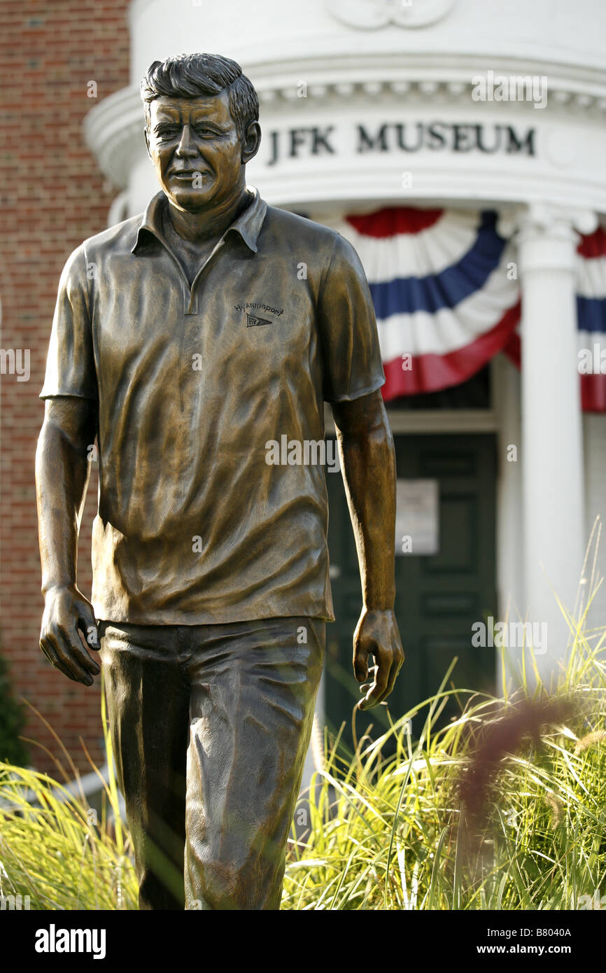 John F. Kennedy Museum, Hyannis, Cape Cod, USA Stock Photo - Alamy