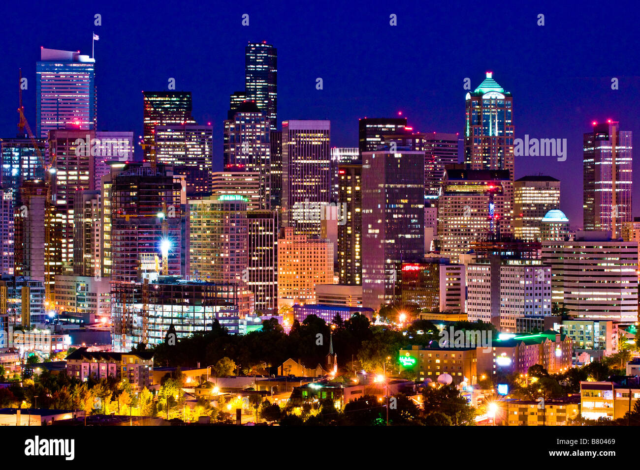 From queen anne hill hi-res stock photography and images - Alamy