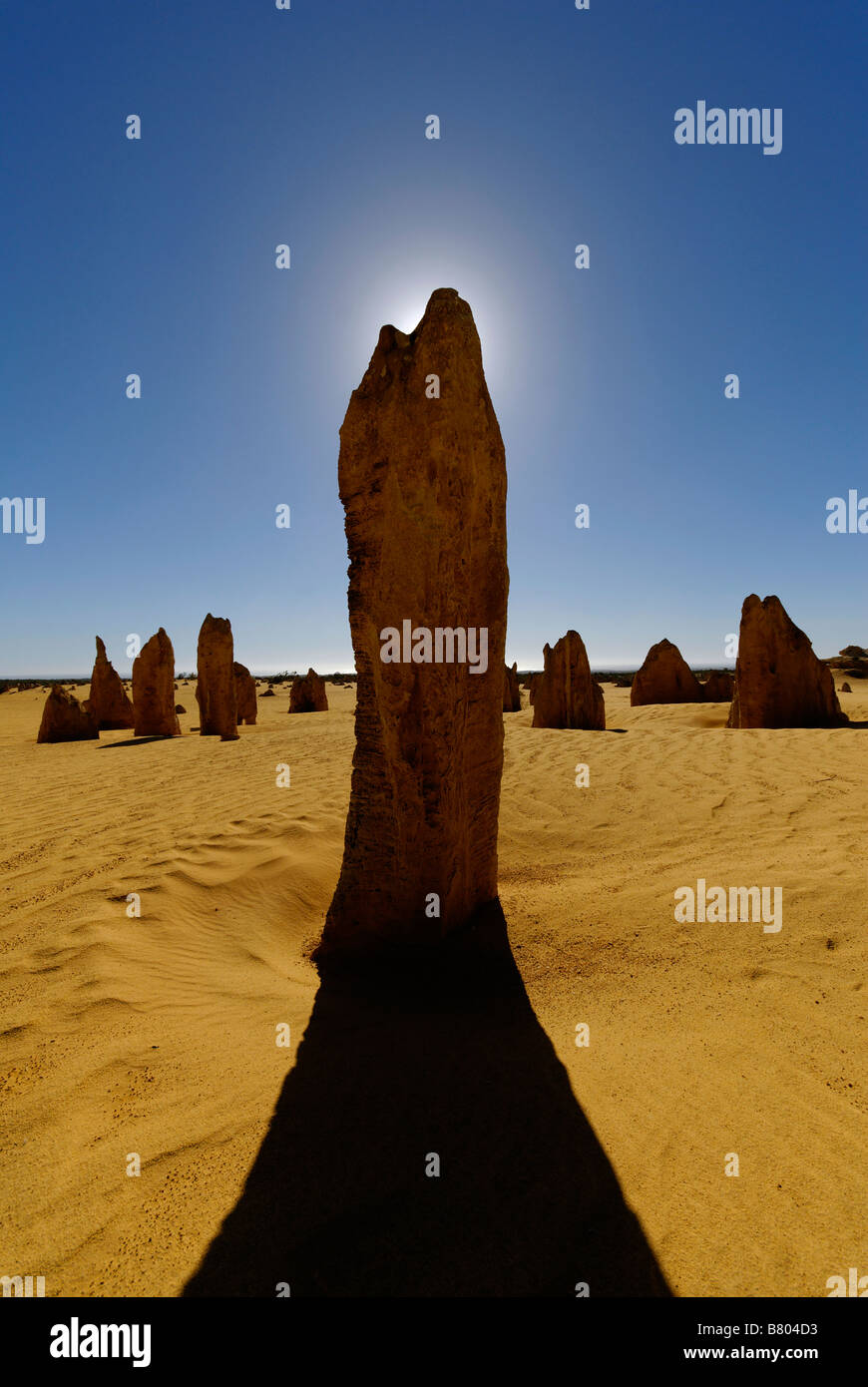 The Pinnacles Nambung National Park Western Australia limestone ...