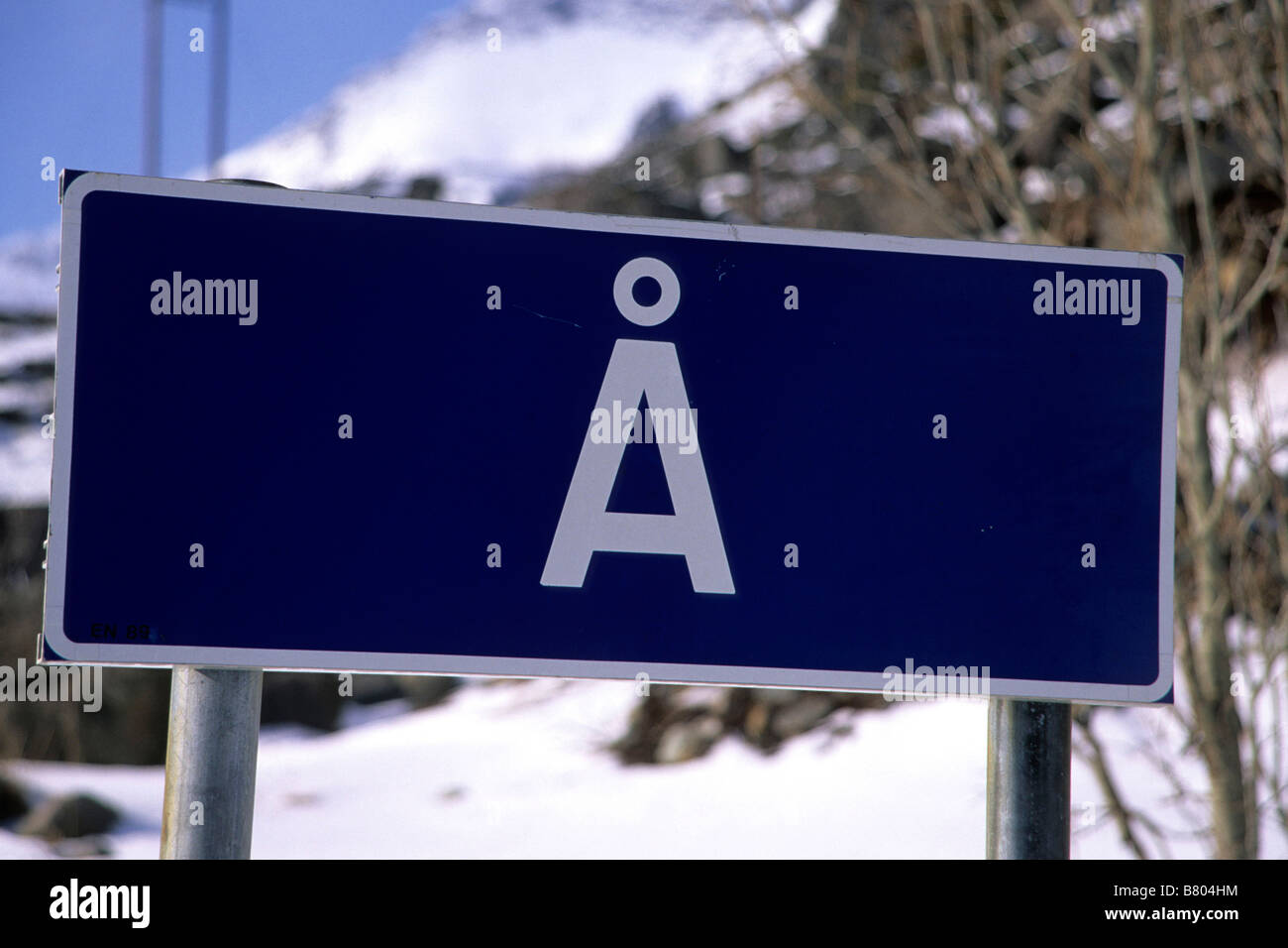 Shortest place name hi-res stock photography and images - Alamy