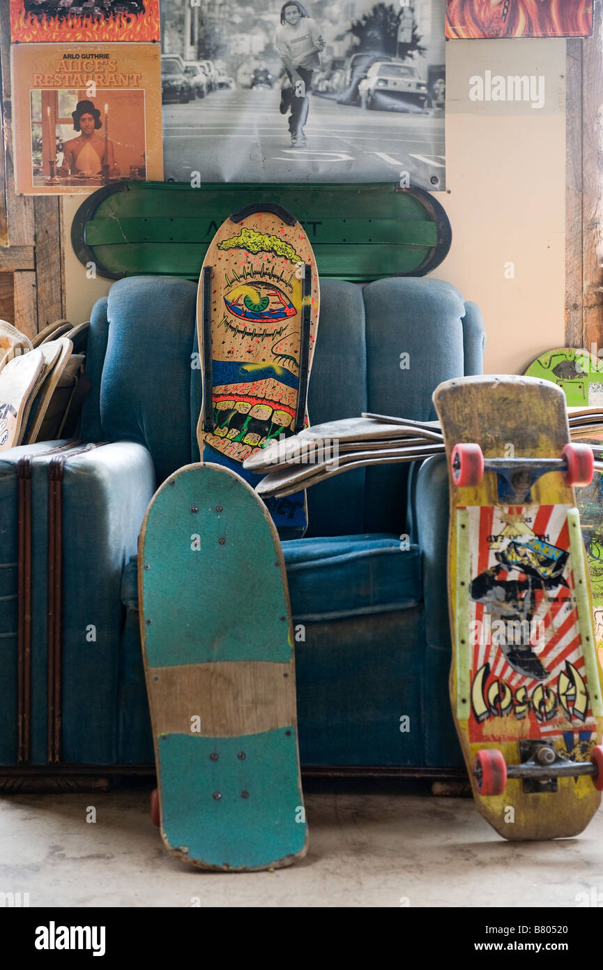Vintage skateboard hi-res stock photography and images - Alamy