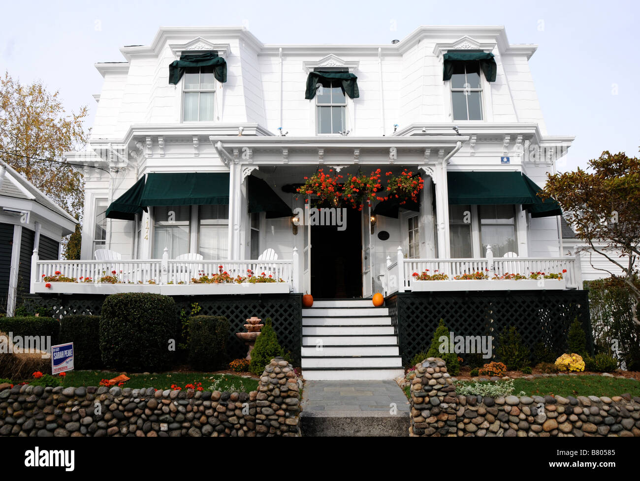 New England house, Provincetown MA Stock Photo - Alamy