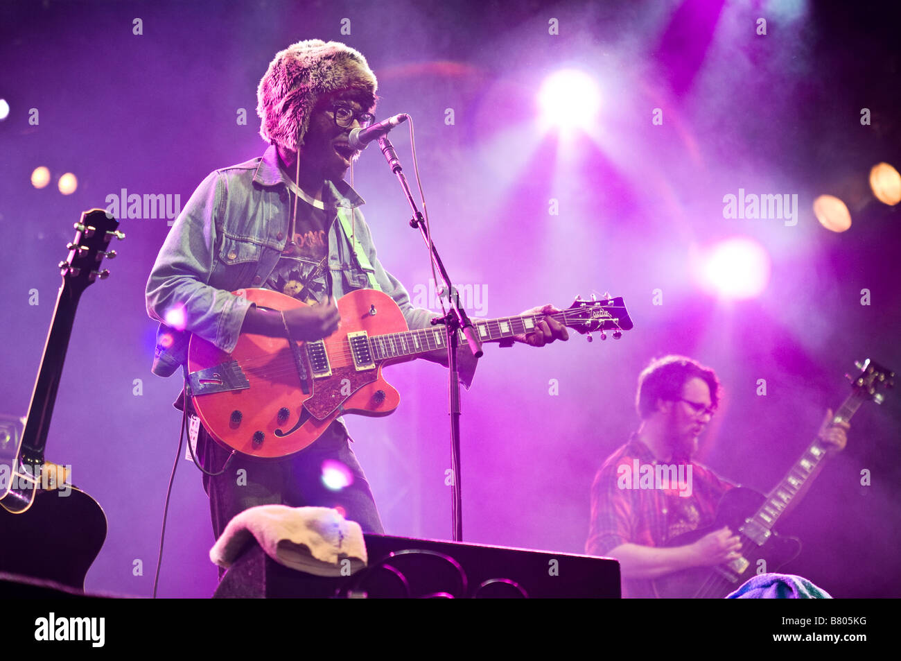 Lightspeed Champion (AKA Devonte Hynes) performs on stage at the ...
