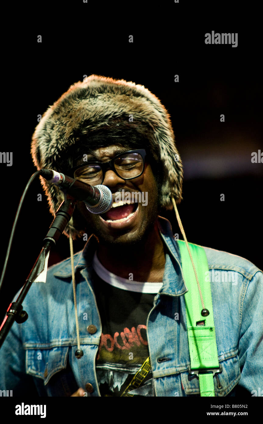 Lightspeed Champion (AKA Devonte Hynes) performs on stage at the ...