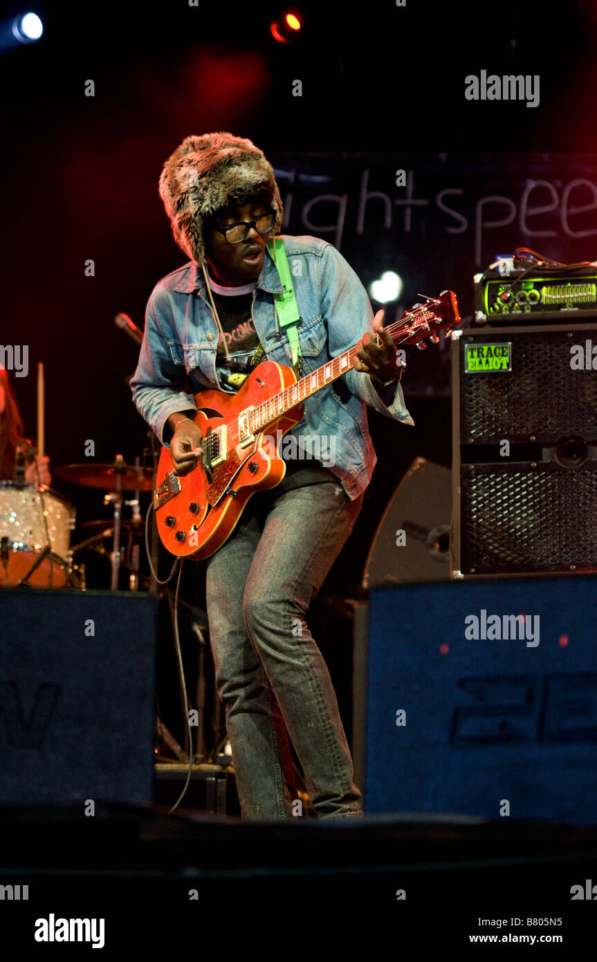 Lightspeed Champion (AKA Devonte Hynes) performs on stage at the ...