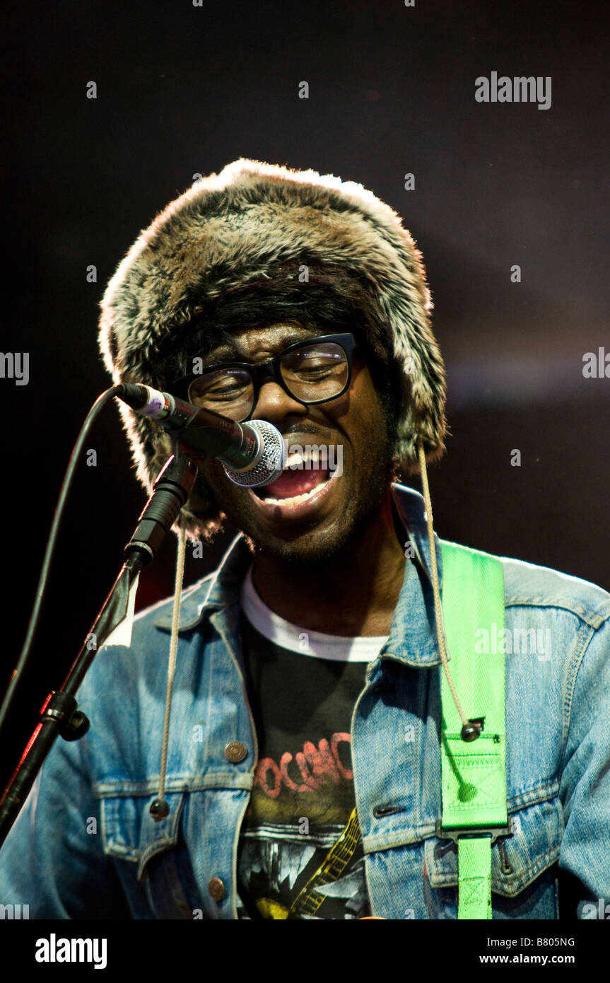 Lightspeed Champion (AKA Devonte Hynes) performs on stage at the ...