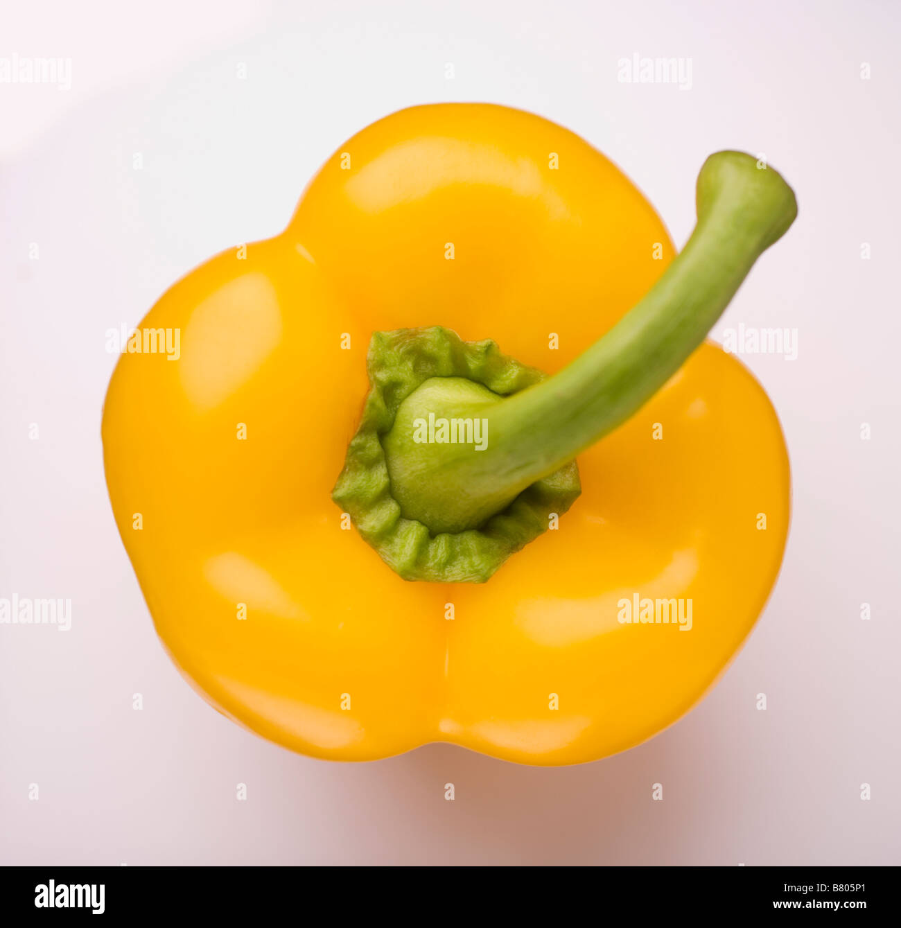 Pepper (yellow), close up Stock Photo - Alamy