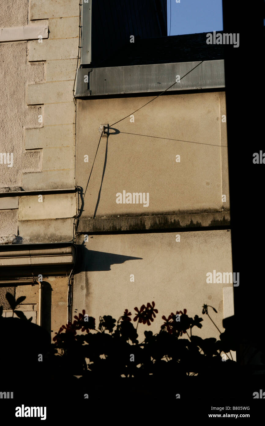 Window view of a wall, close neighbour Stock Photo - Alamy