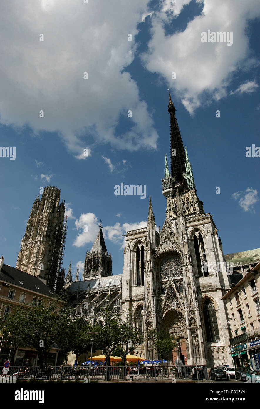 Cathedrale notre dame Rouen France Stock Photo - Alamy