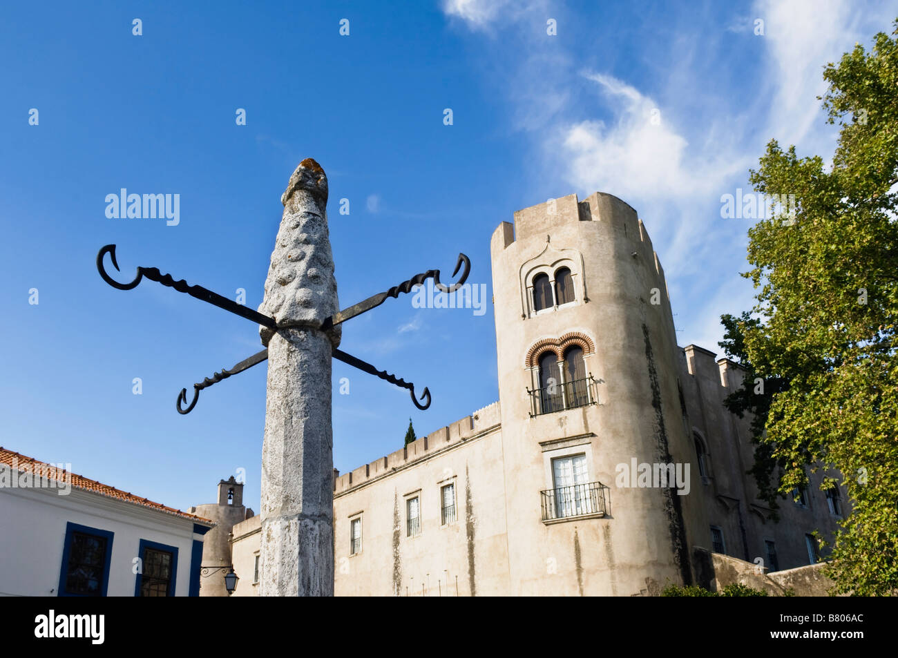 Medieval castle of Alvito in Alentejo province Portugal Stock Photo - Alamy
