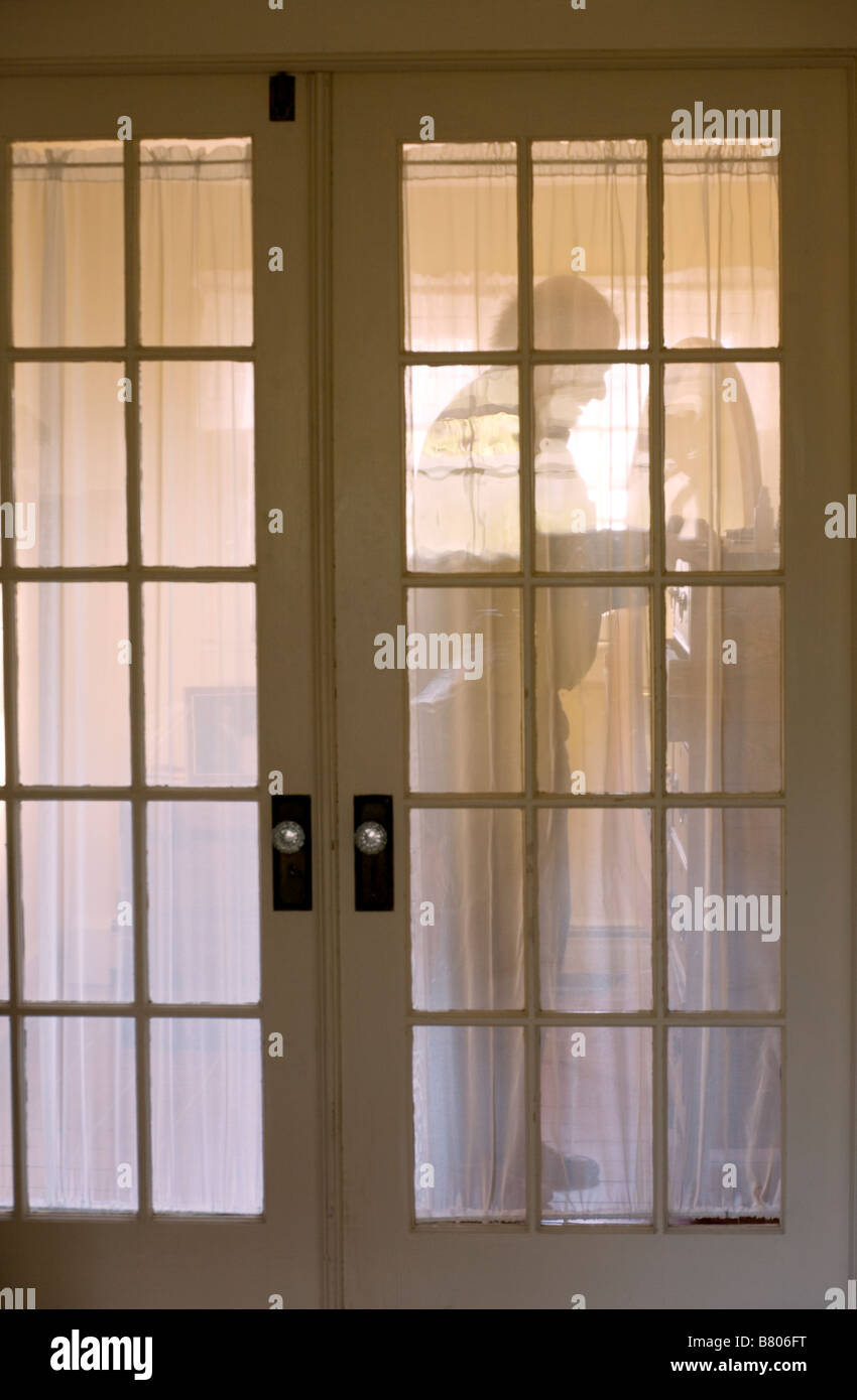 Man searching for something Stock Photo - Alamy