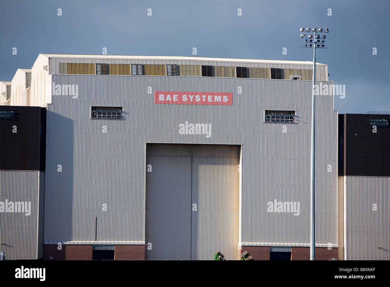 BAE Ship Builders in Barrow-In-Furness Stock Photo - Alamy