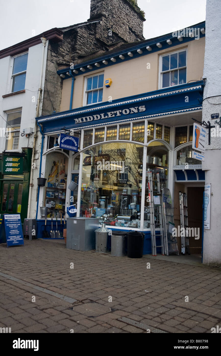 A Traditional Ironmonger Stock Photo - Alamy