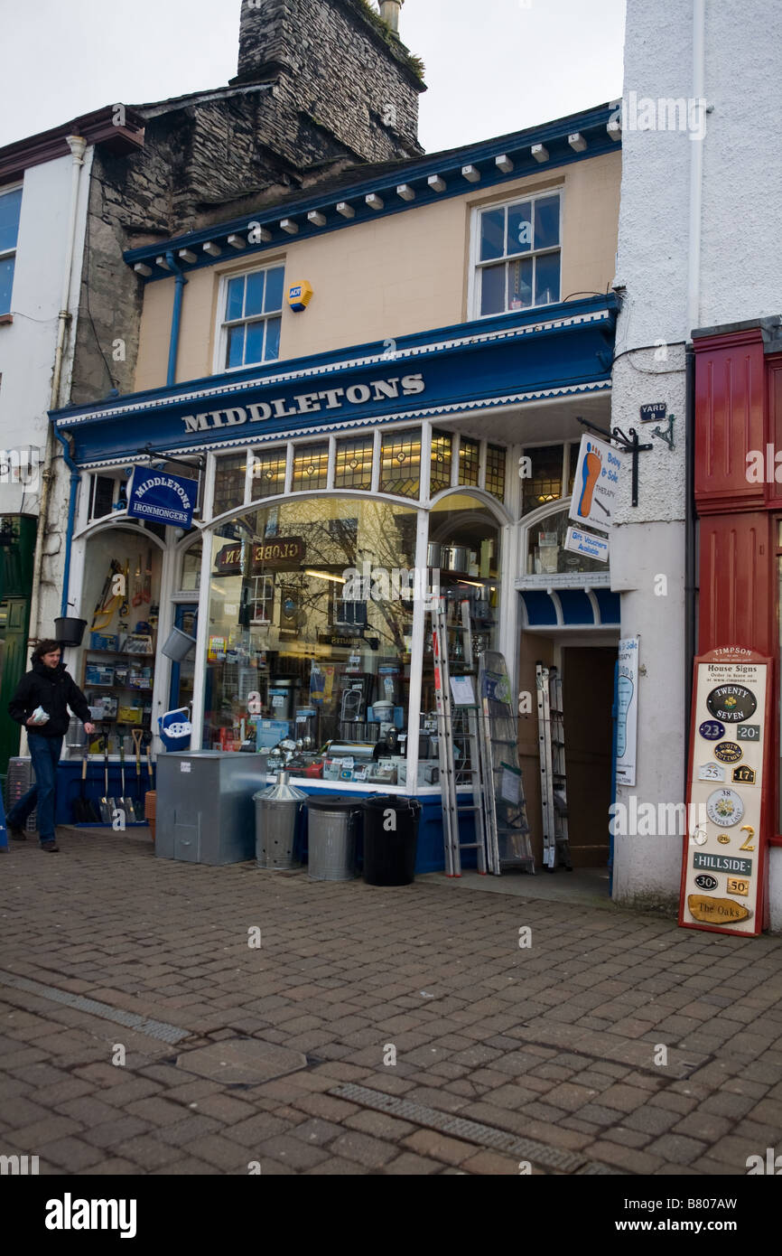 A Traditional Ironmonger Stock Photo - Alamy