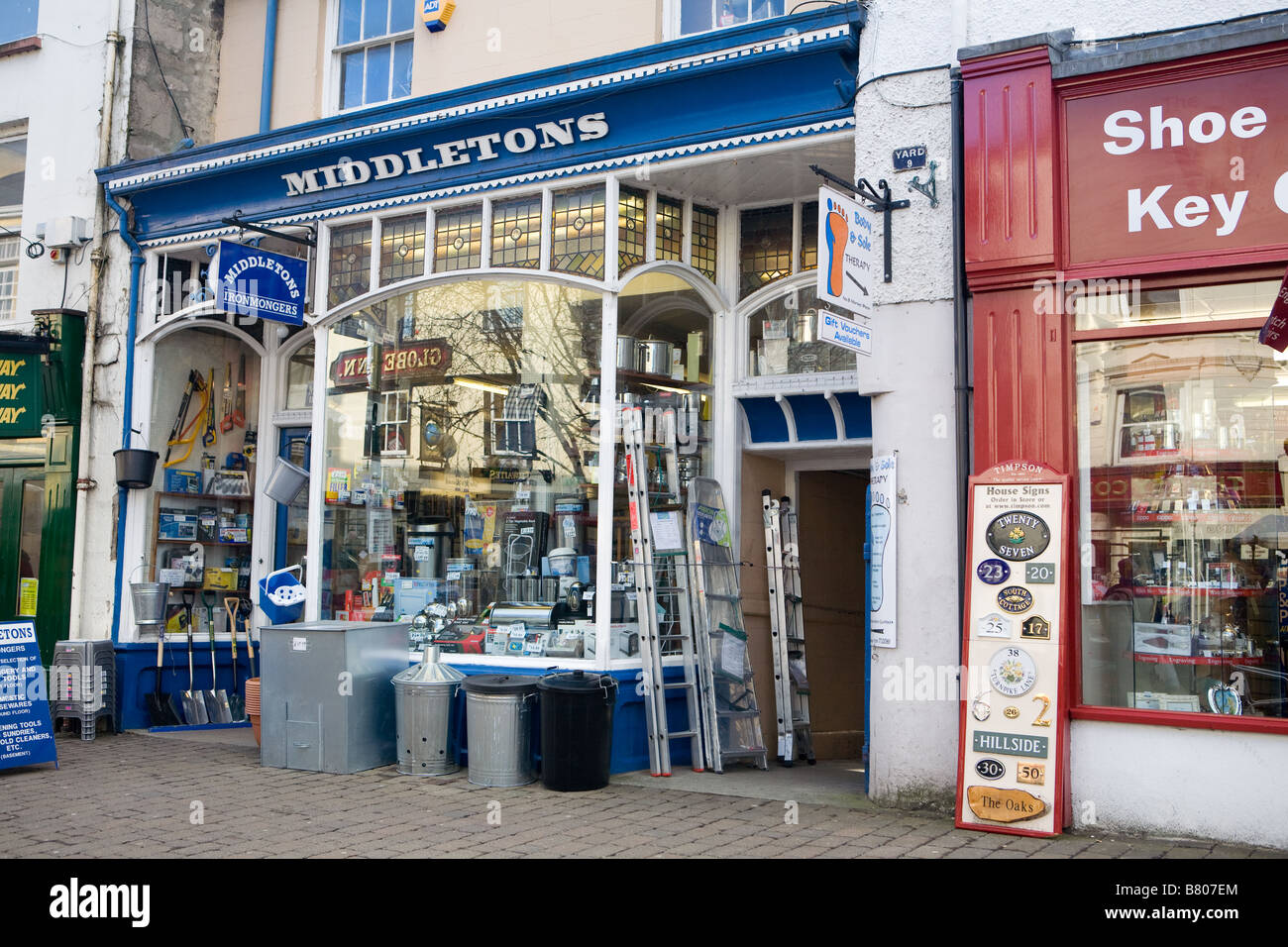 A Traditional Ironmonger Stock Photo - Alamy