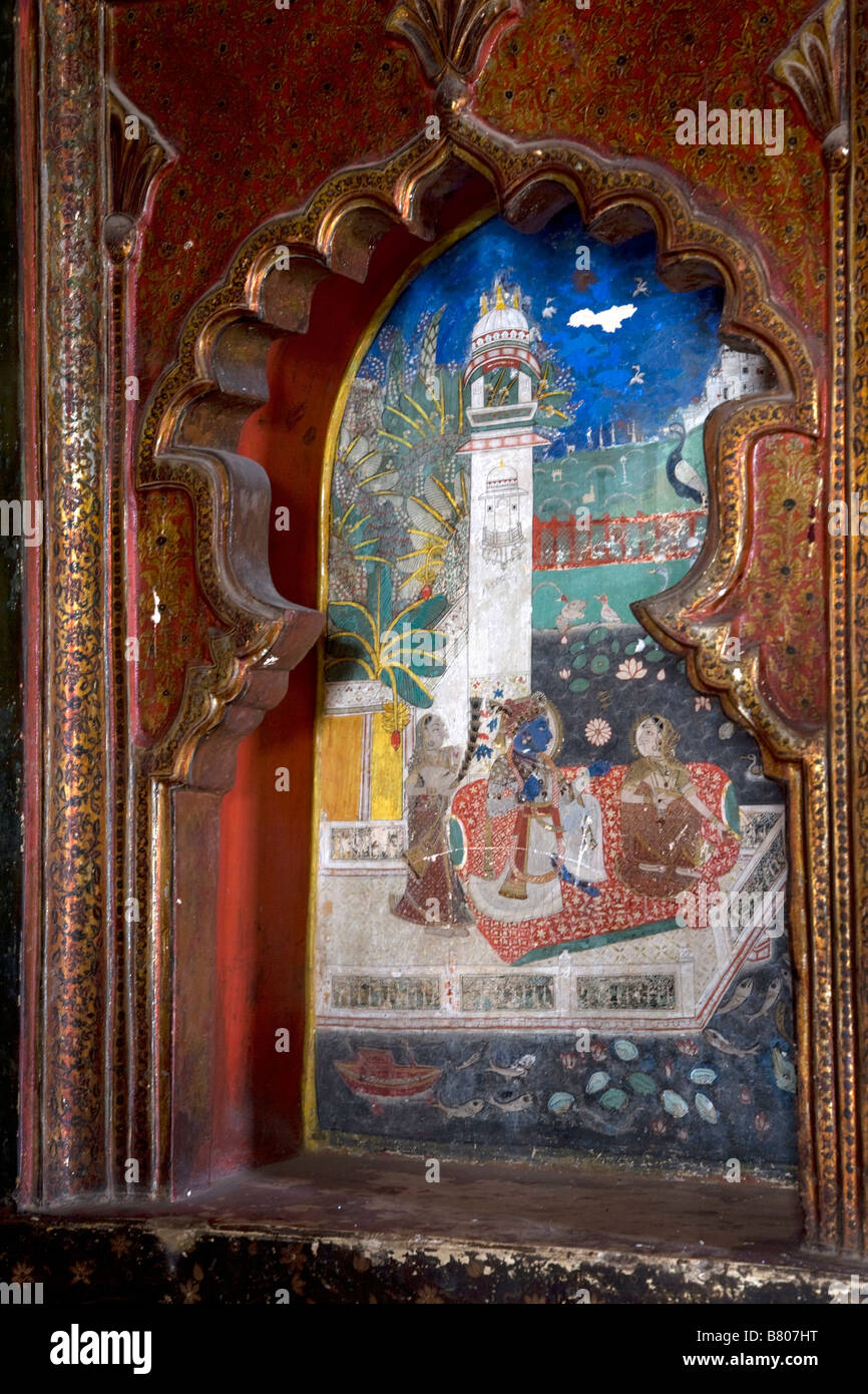 Rajasthan, India, Miniture painting, Indian painting, Chattar Mahal ...