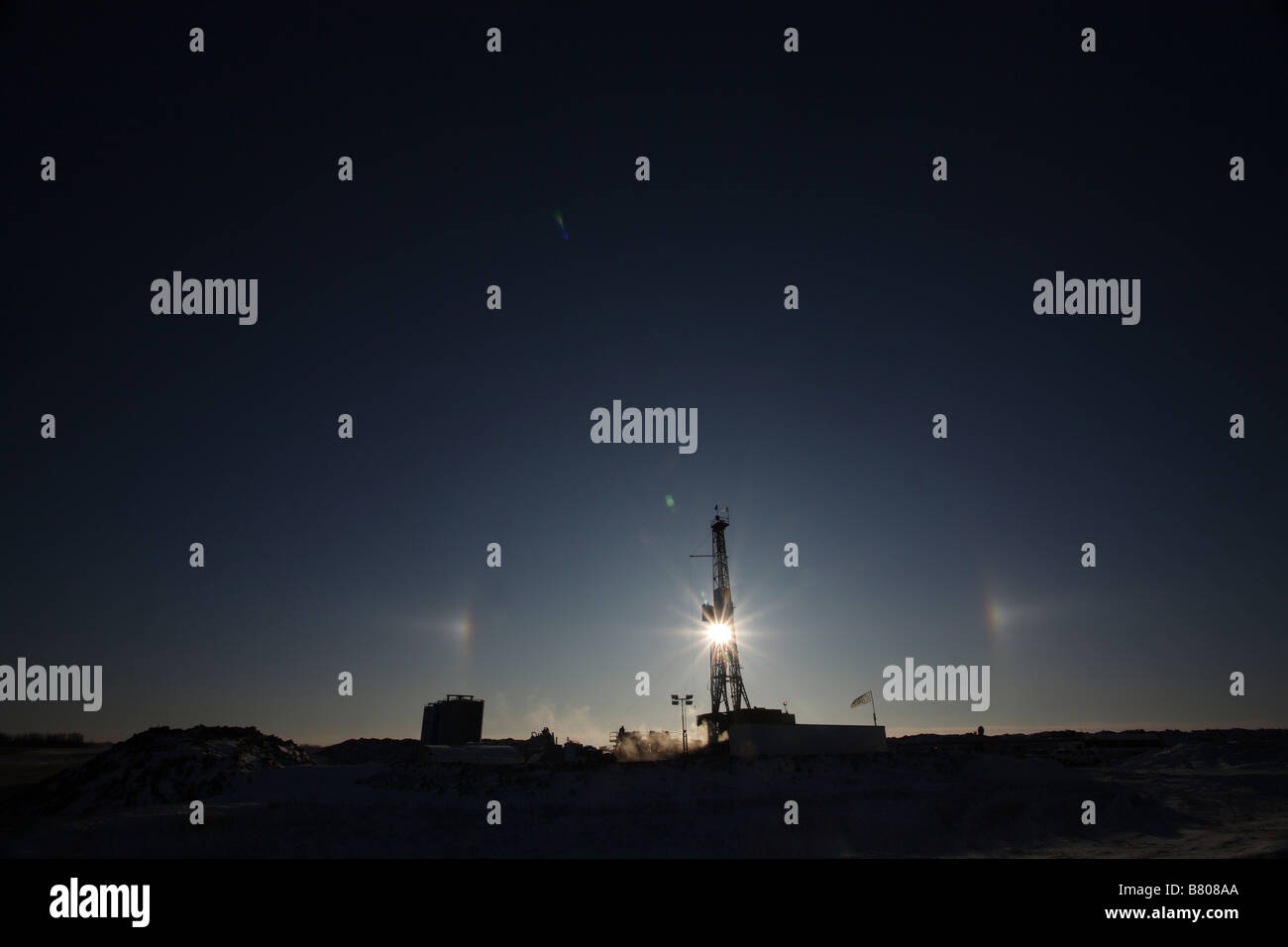 Potash Drilling Rig Stock Photo - Alamy