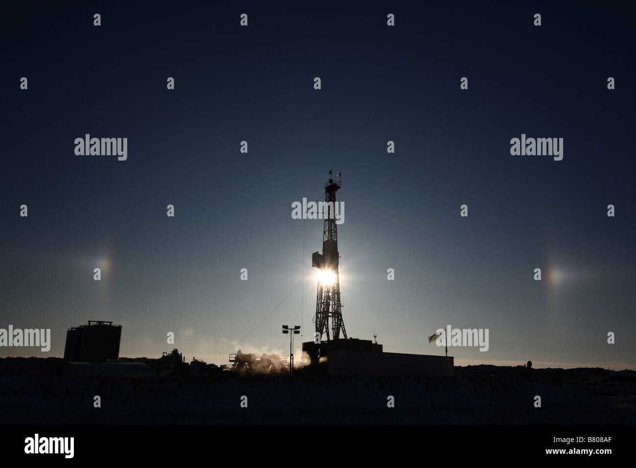 Potash Drilling Rig Stock Photo - Alamy
