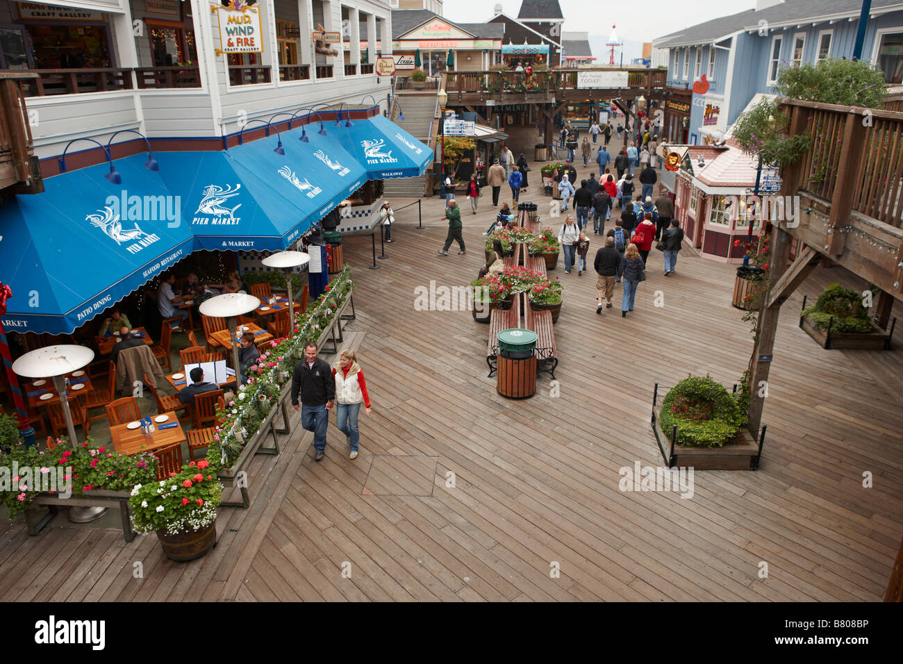 Pier 39. San Francisco, California, USA Stock Photo - Alamy