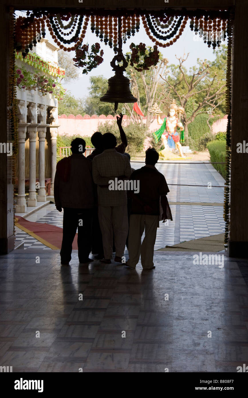 Indian hindu temple bell hi-res stock photography and images - Alamy