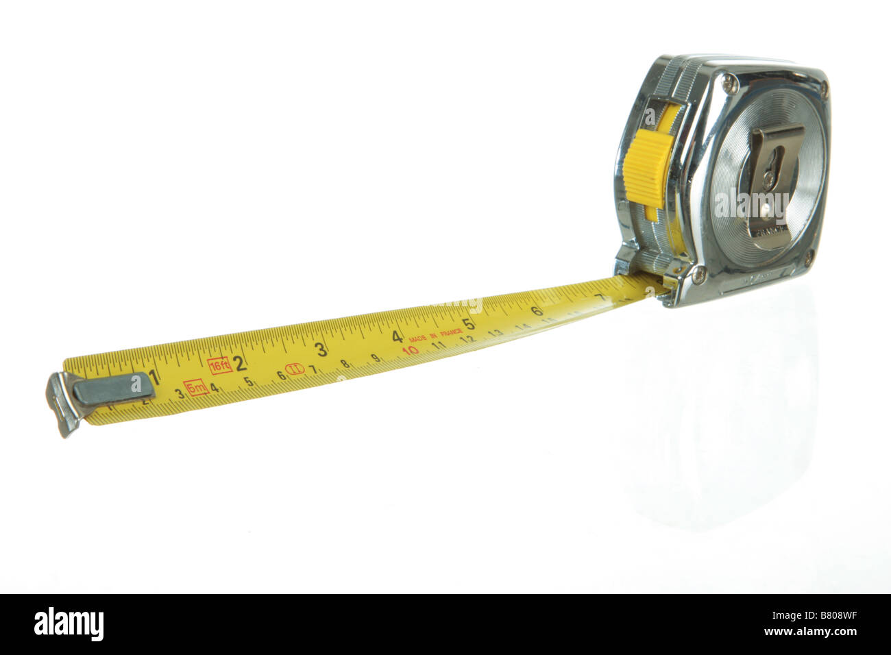 Steel tape measure hi-res stock photography and images - Alamy