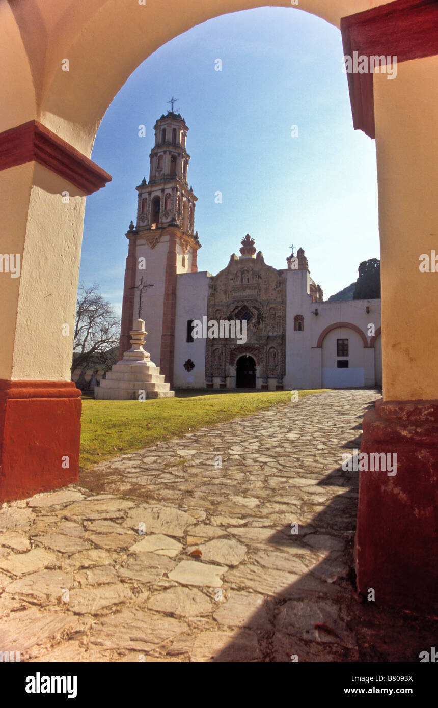 Mission Tilaco, completed in 1762 and located in Tilaco Queretaro ...