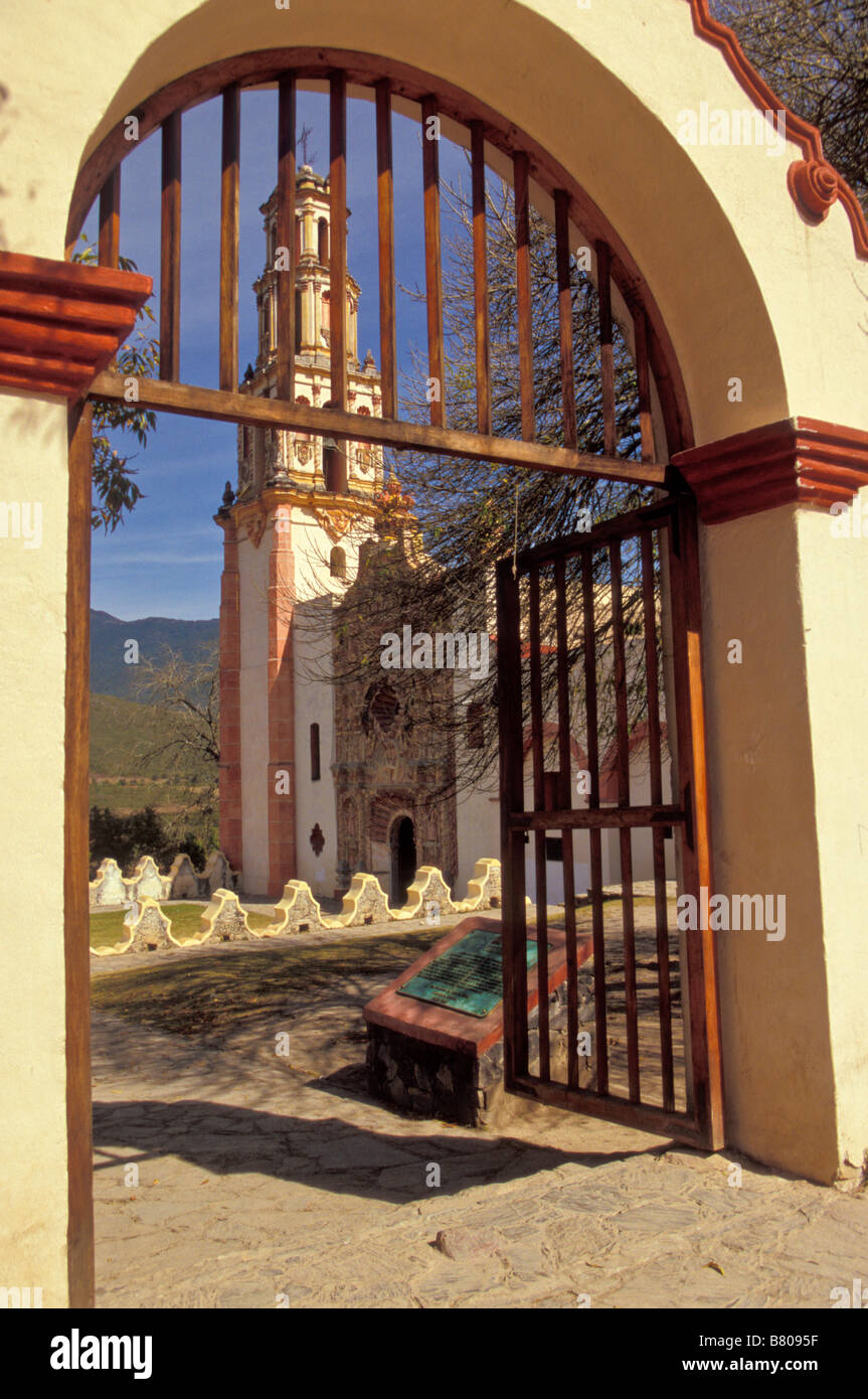 Mission Tilaco, completed in 1762 and located in Tilaco Queretaro ...