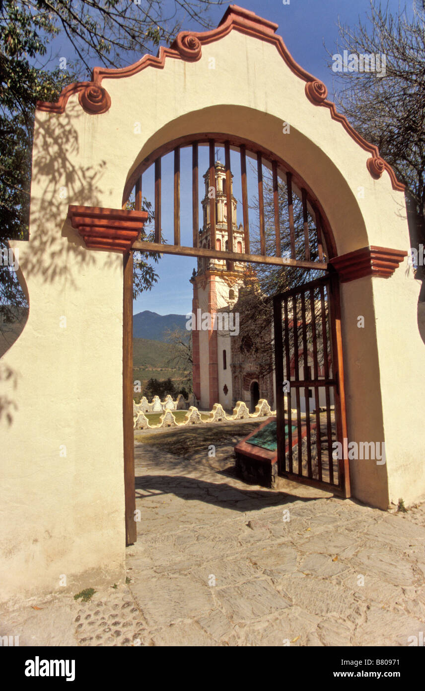 Mission Tilaco, completed in 1762 and located in Tilaco Queretaro ...