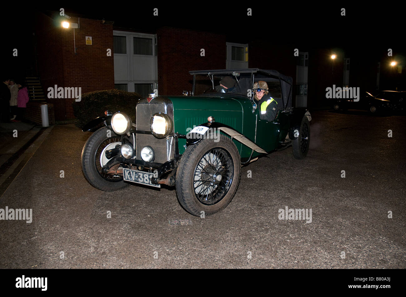 1933 Alvis Firefly 1496cc VSCC Measham Overnight Rally January 2009 ...