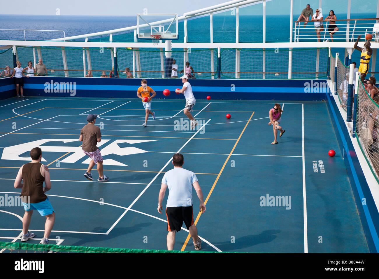 Dodgeball Court Layout