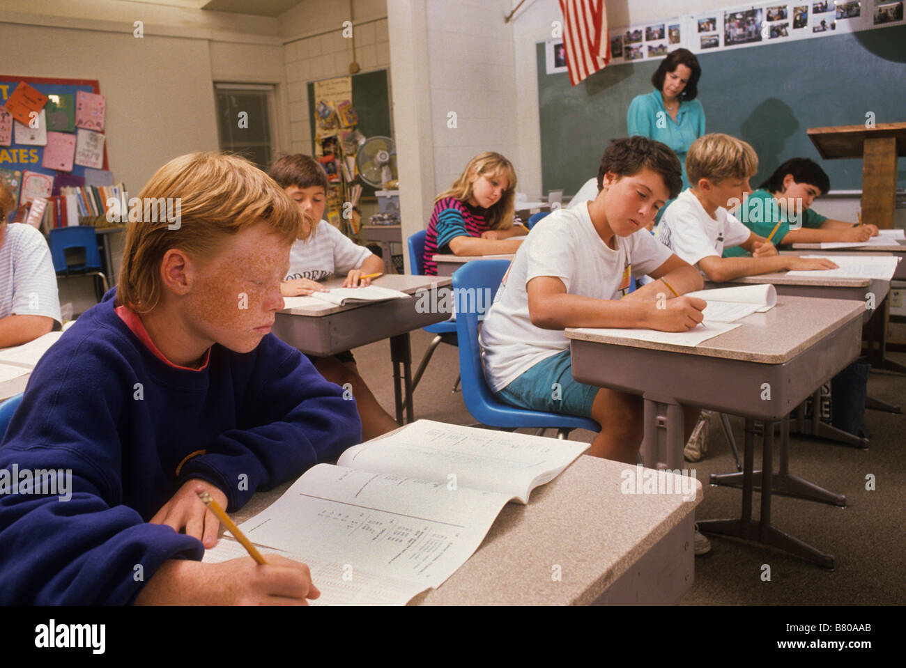 High school gym class hi-res stock photography and images - Alamy