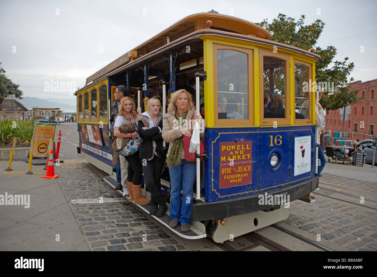 Cable car. San Francisco, California, USA Stock Photo - Alamy