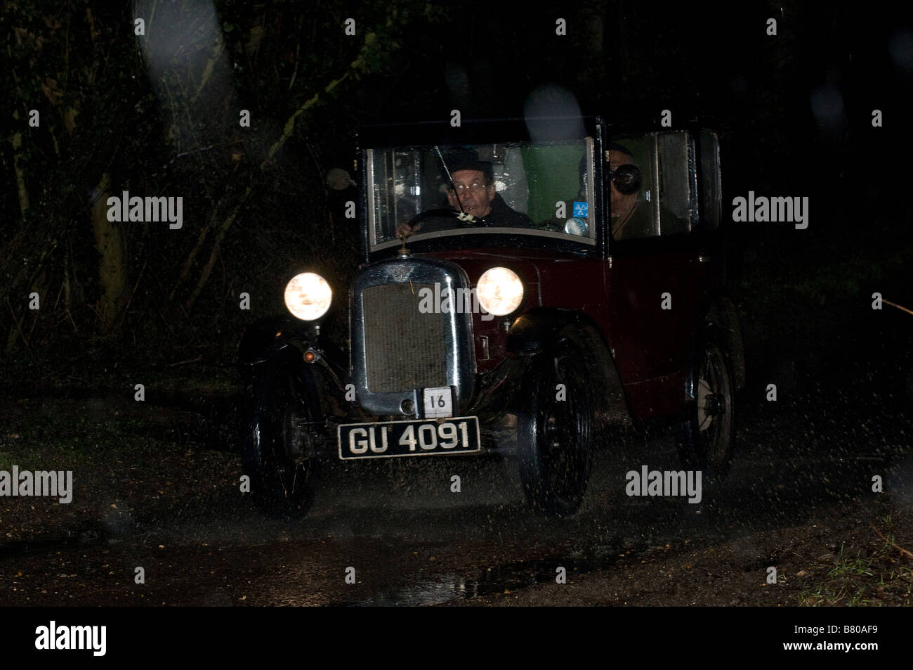 VSCC Measham Overnight Rally January 2009 1929 Austin 7 Saloon 747cc ...