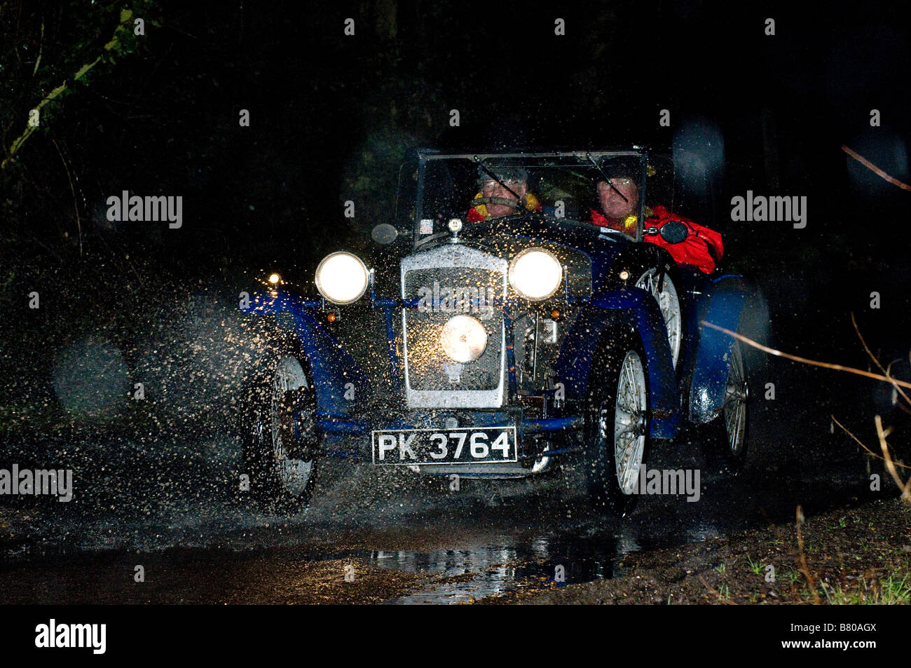 VSCC Measham Overnight Rally January 2009 1927 Frazer Nash Super Sports ...