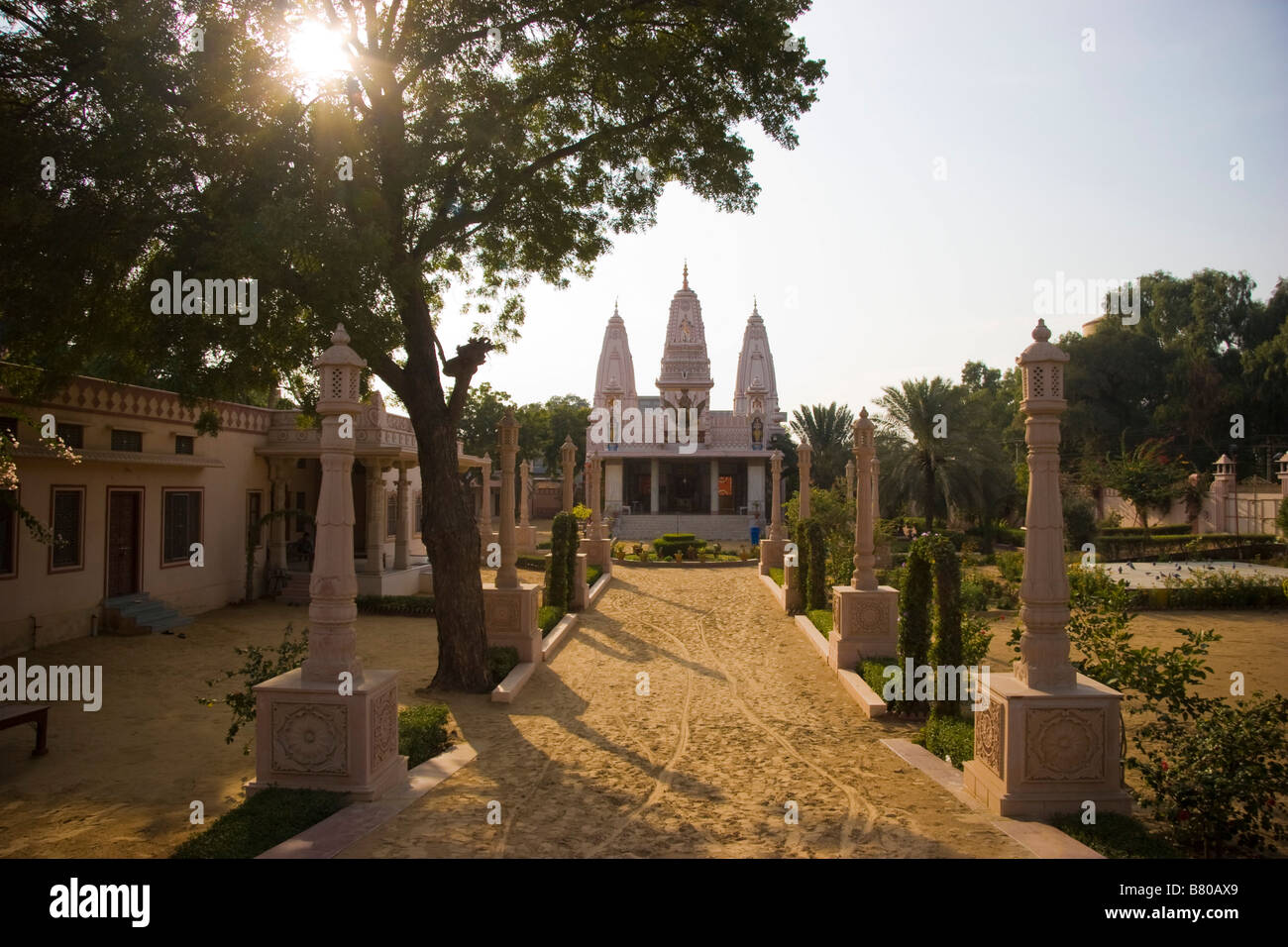 Temple Jhunjhunu Rajasthan India Stock Photo - Alamy