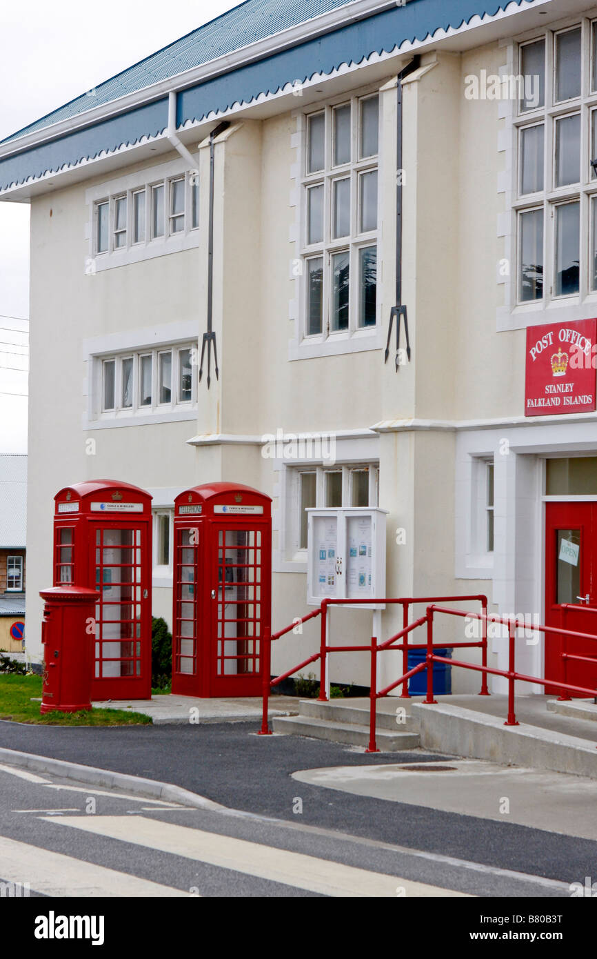 Post Office Stanley Falkland Islands Stock Photo - Alamy