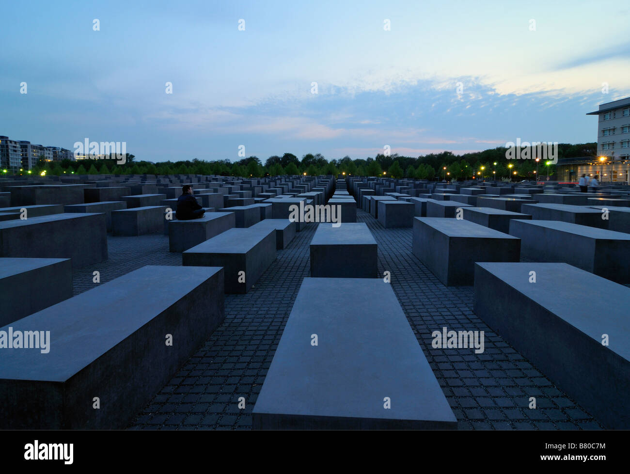 Holocaust Memorial (Memorial to the Murdered Jews of Europe) in Berlin ...