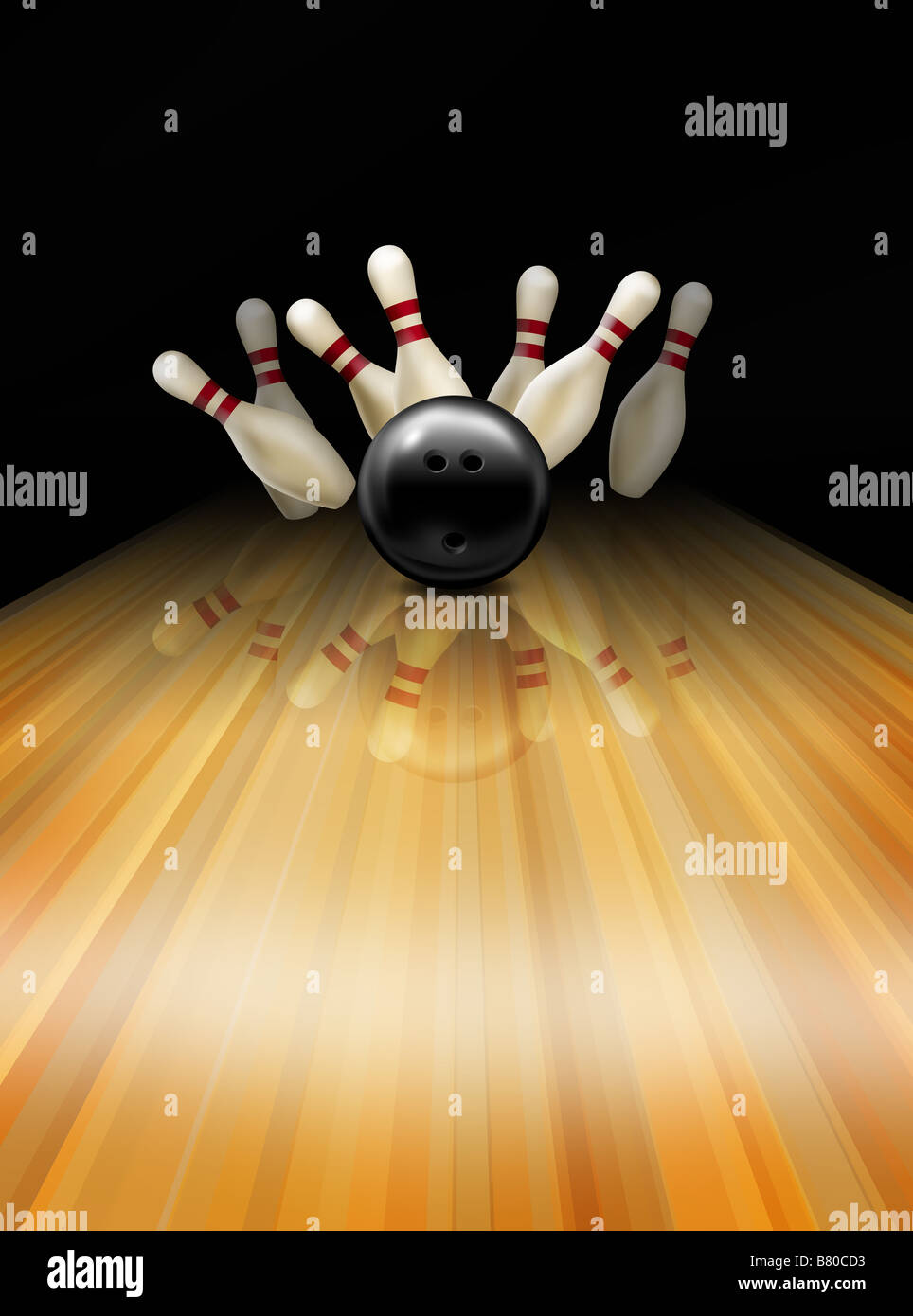 Tenpin Bowling High Resolution Stock Photography and Images - Alamy