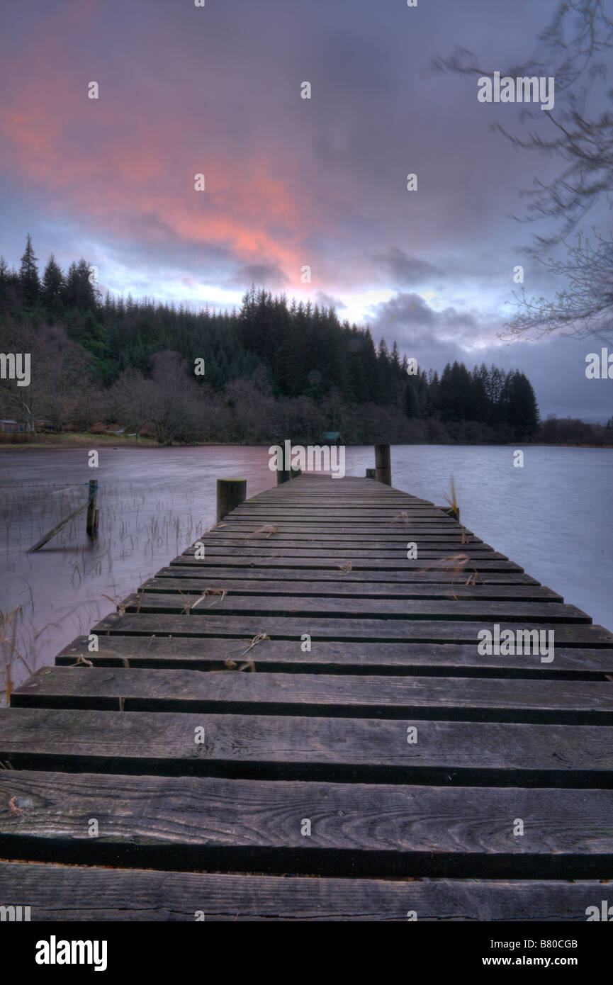 Loch Jetty Portrait High Resolution Stock Photography and Images - Alamy
