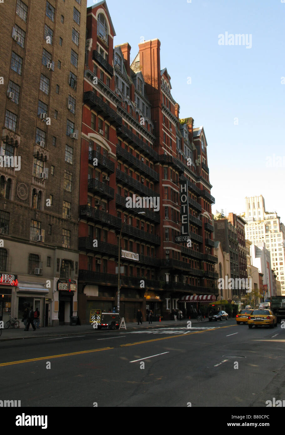 The Chelsea Hotel New York City, USA Stock Photo - Alamy
