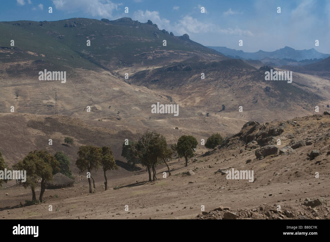 the Bale mountains Ethiopia Africa Stock Photo - Alamy