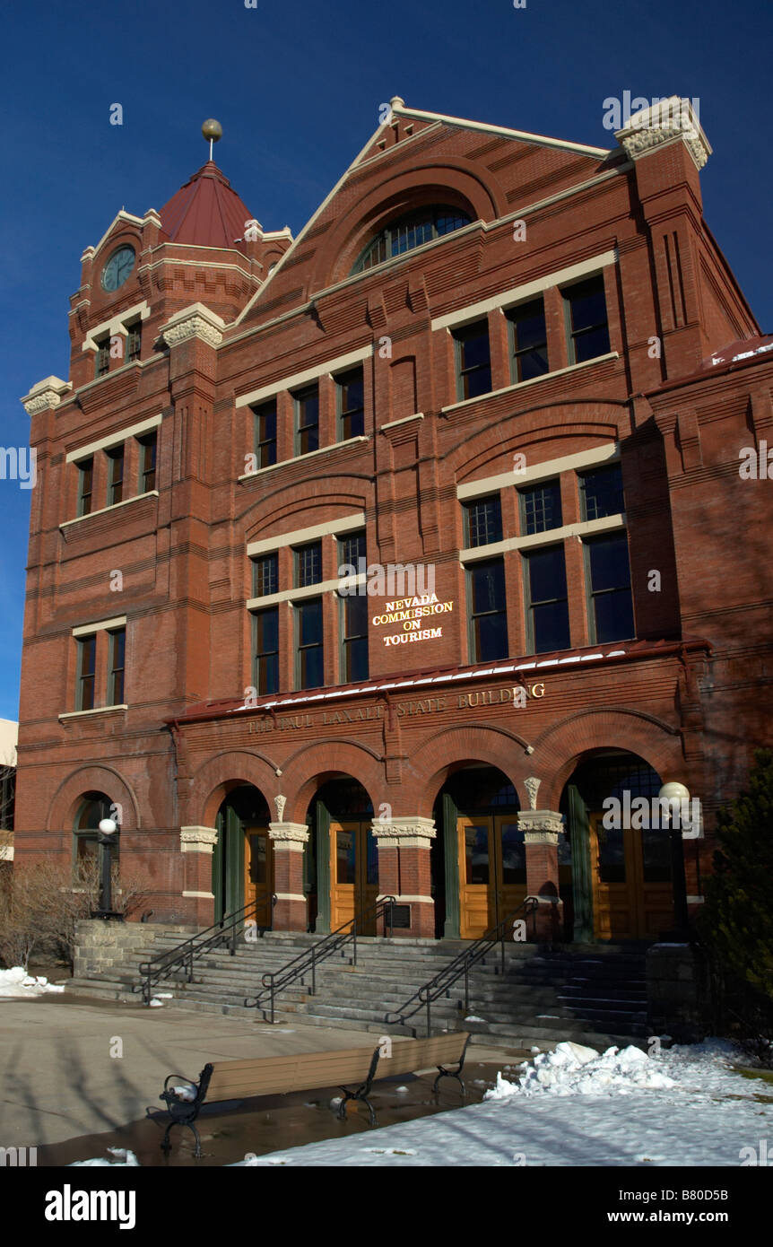 The Paul Laxalt State Building houses the Nevada Commission on Tourism ...
