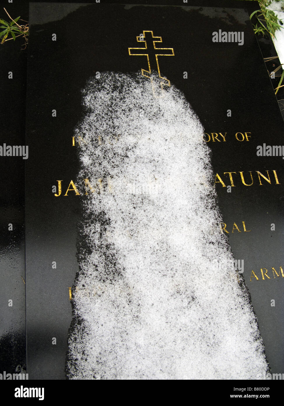 Brompton Cemetery Snow High Resolution Stock Photography and Images - Alamy