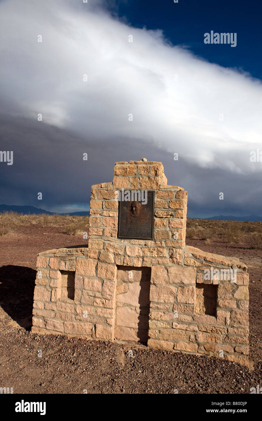 Monument for Padre Crowley Father Crowley Point Death Valley National ...