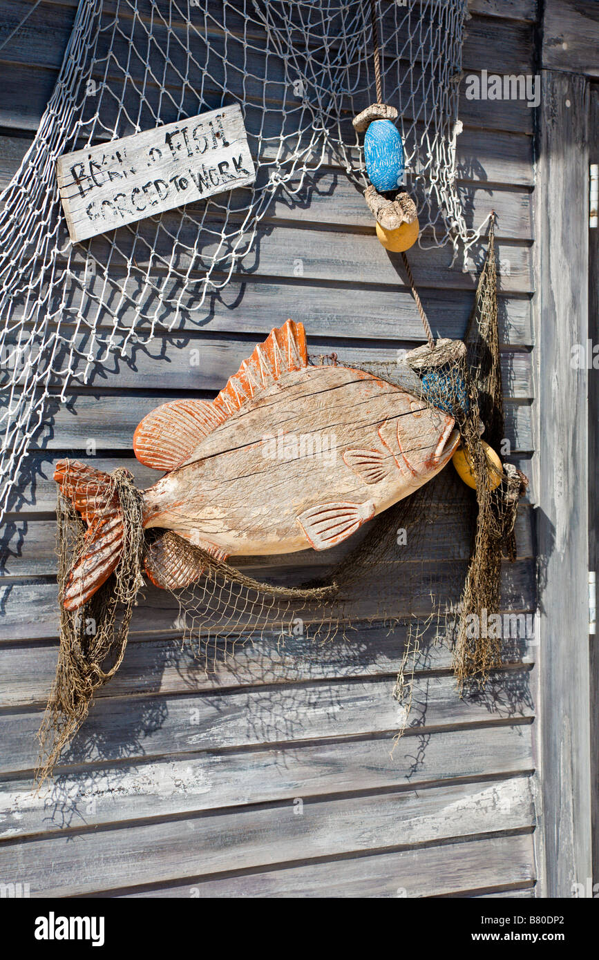 Nautical decoration on wood frame building in The Villages retirement ...