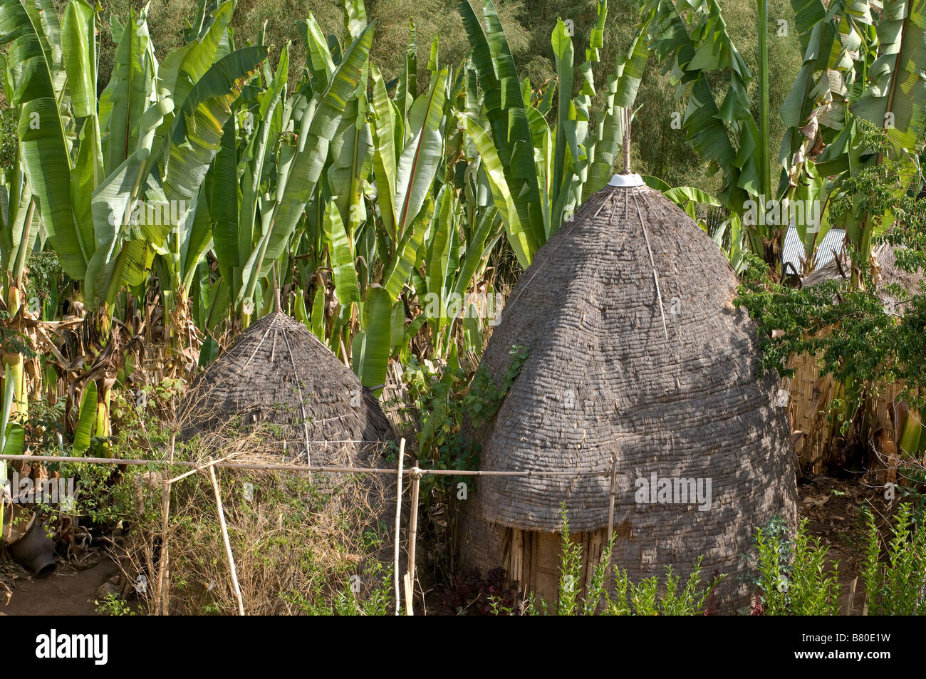 Dorze house structure hi-res stock photography and images - Alamy