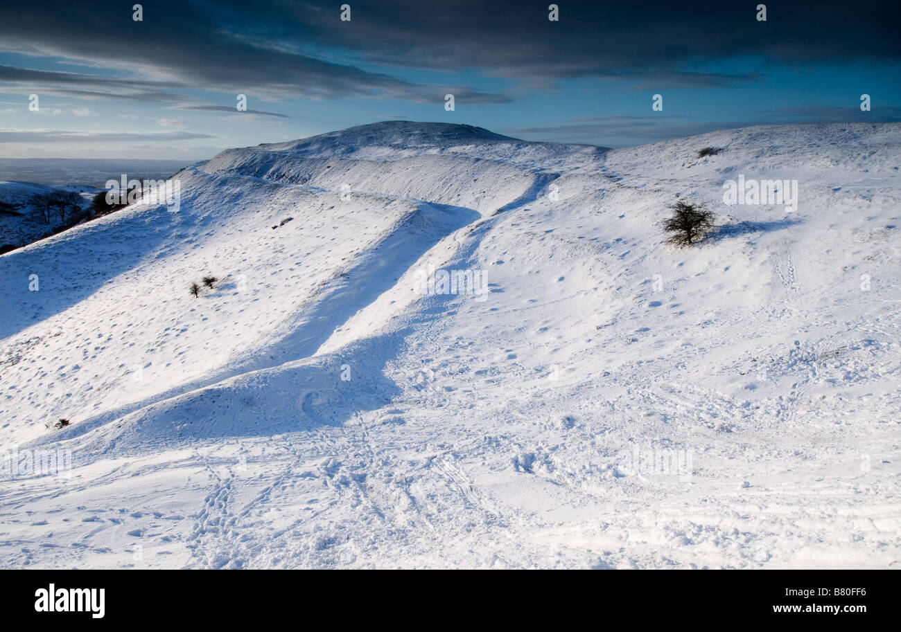 Winter on the Malvern Hills, England Stock Photo - Alamy