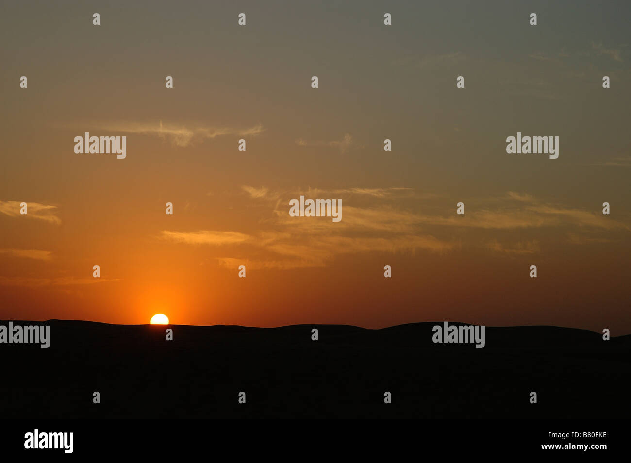 Dubai Conservation Desert Reserve, Desert Sunset, Margham, Dubai ...